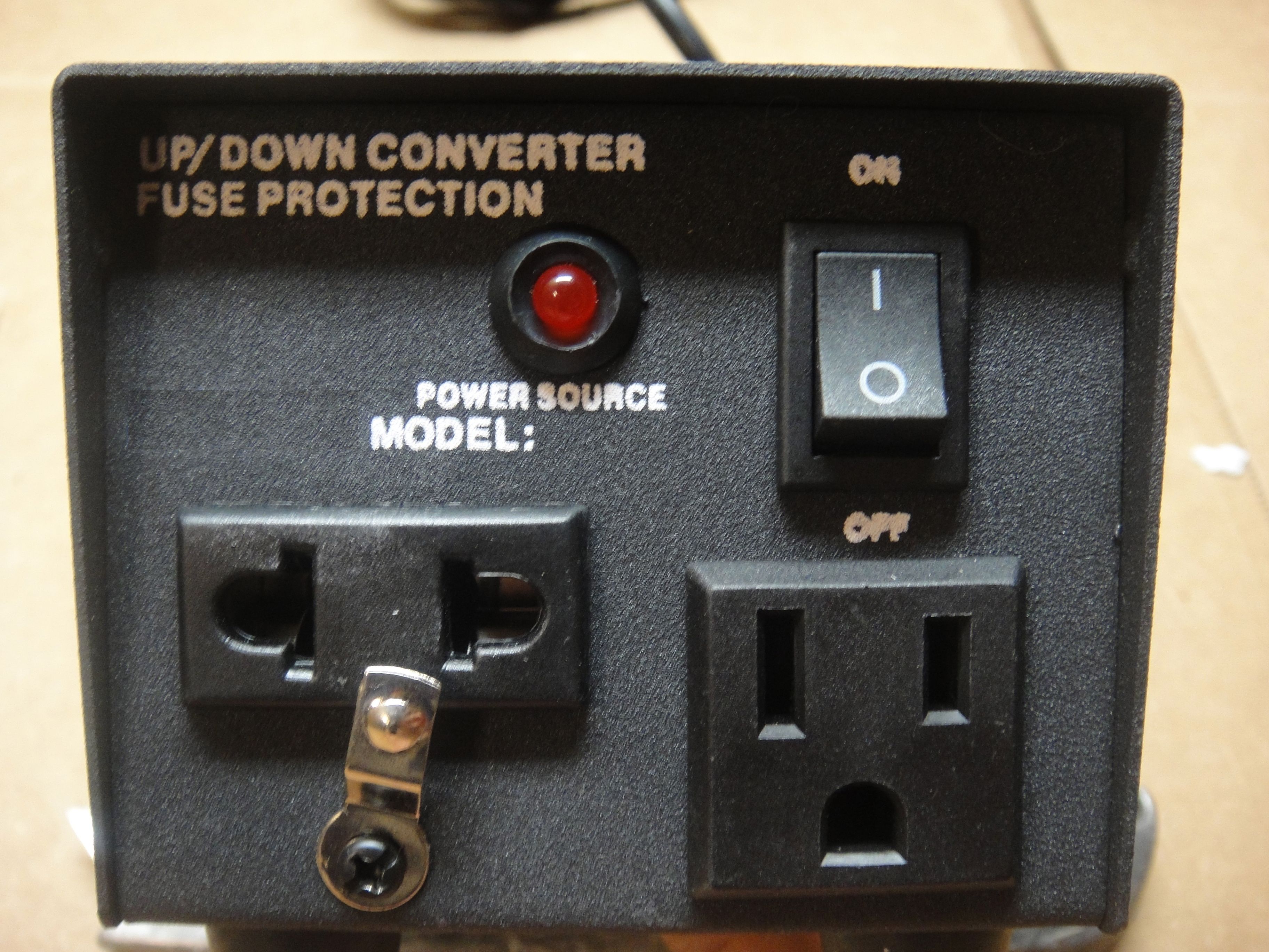 Seven Star TC-200 Watt Step Up Down Voltage Converter 200W