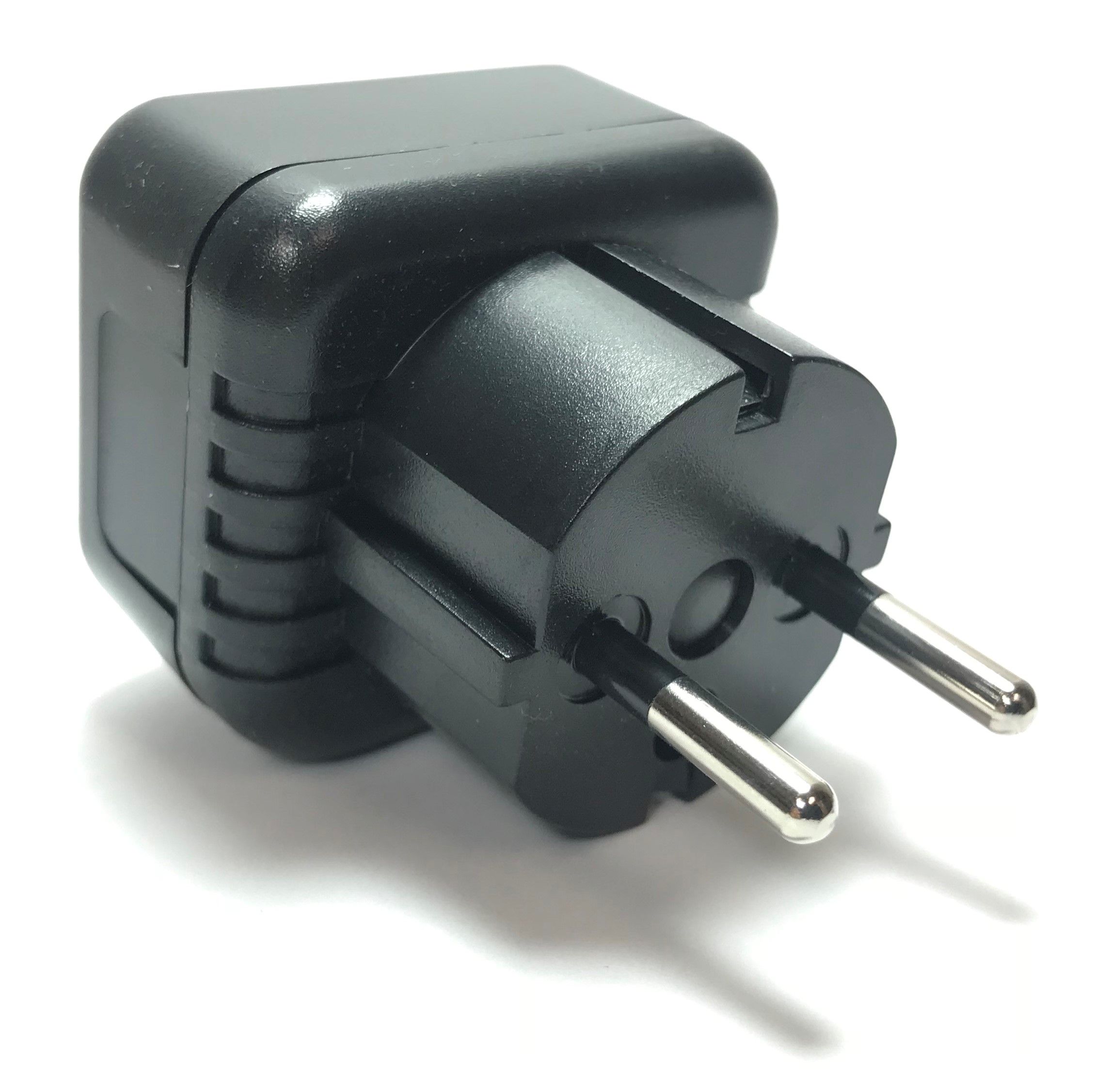 Seven Star MVR11 USA to Europe 5mm Round Pin Plug Adapter, Type A/B To ...