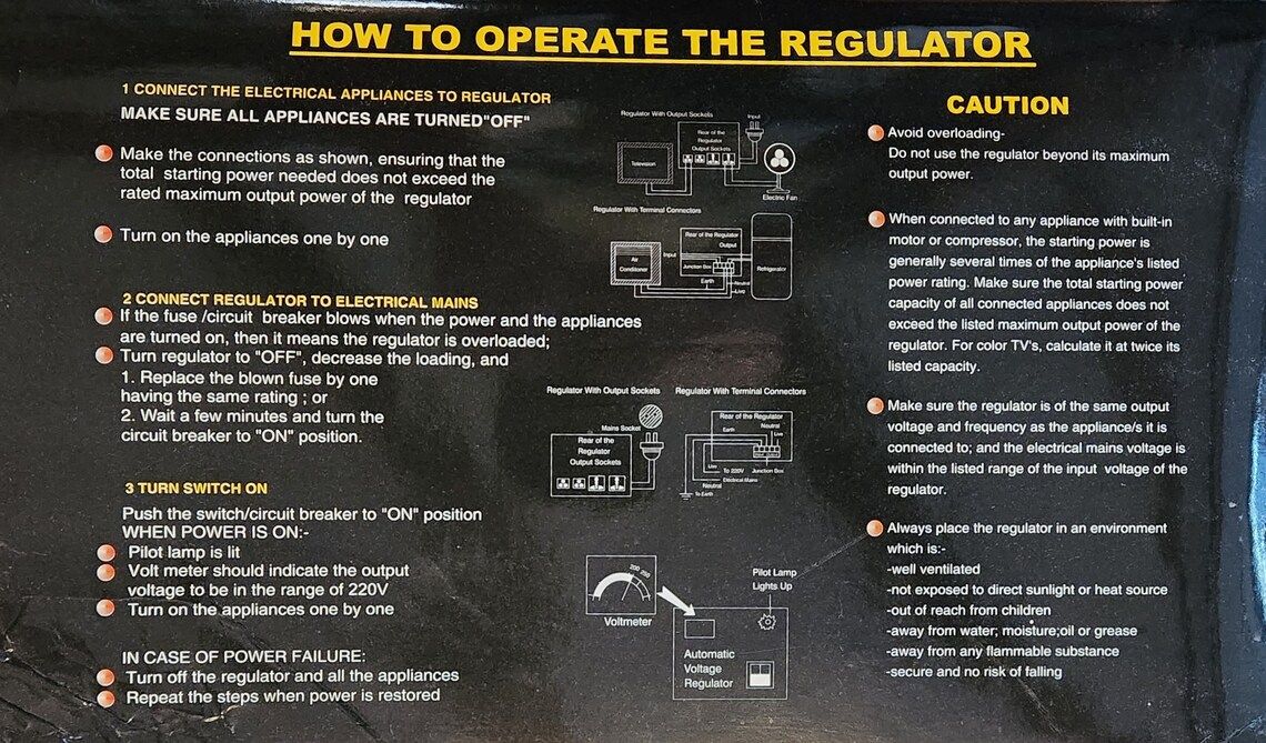 Seven Star AR-5000 Watt Voltage Stabilizer Regulator, 5000W Step Up ...