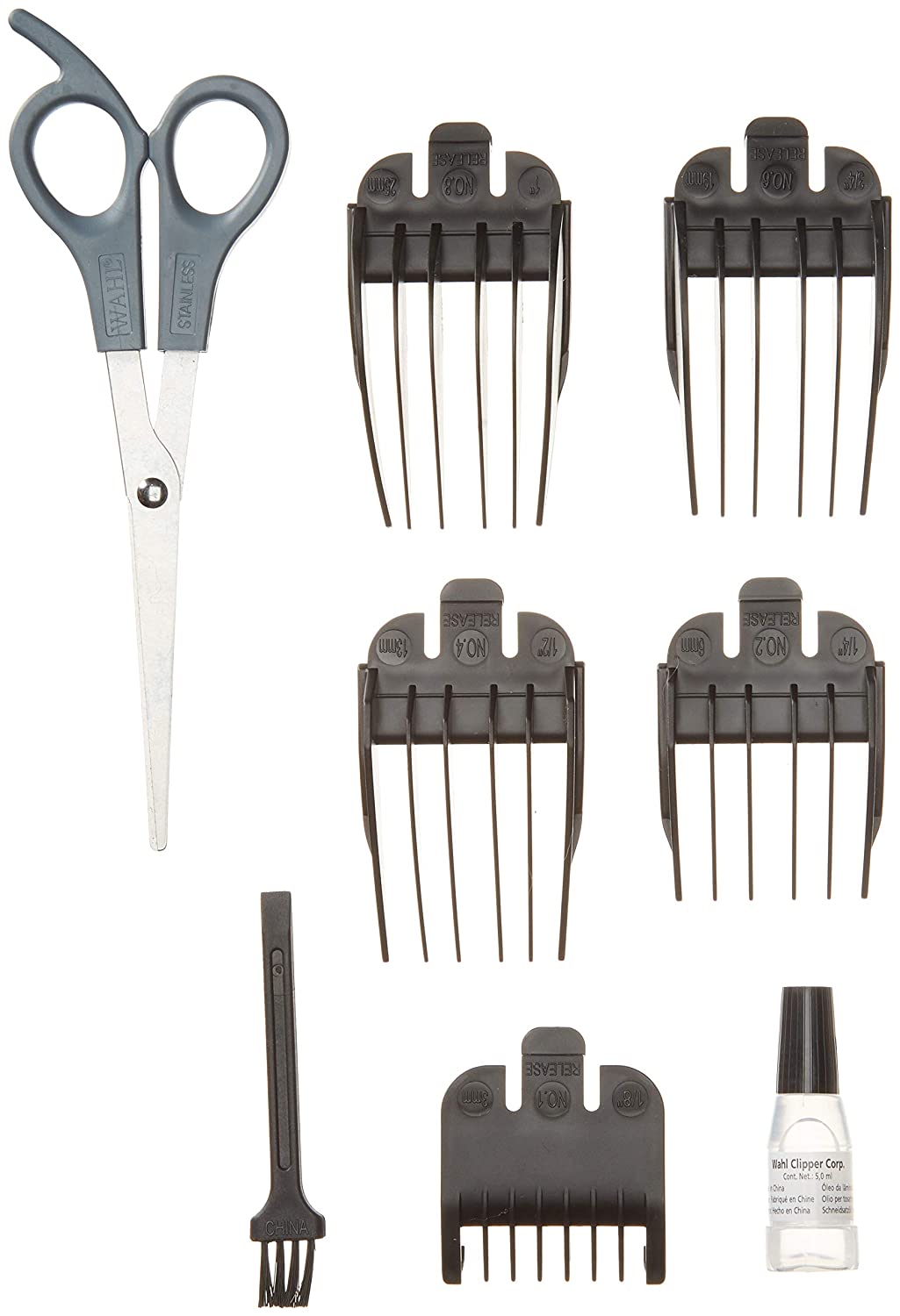 Wahl 9314-2758 220V Hair Clipper 10pc Hair-cutting Kit 220-230 Volt 50Hz